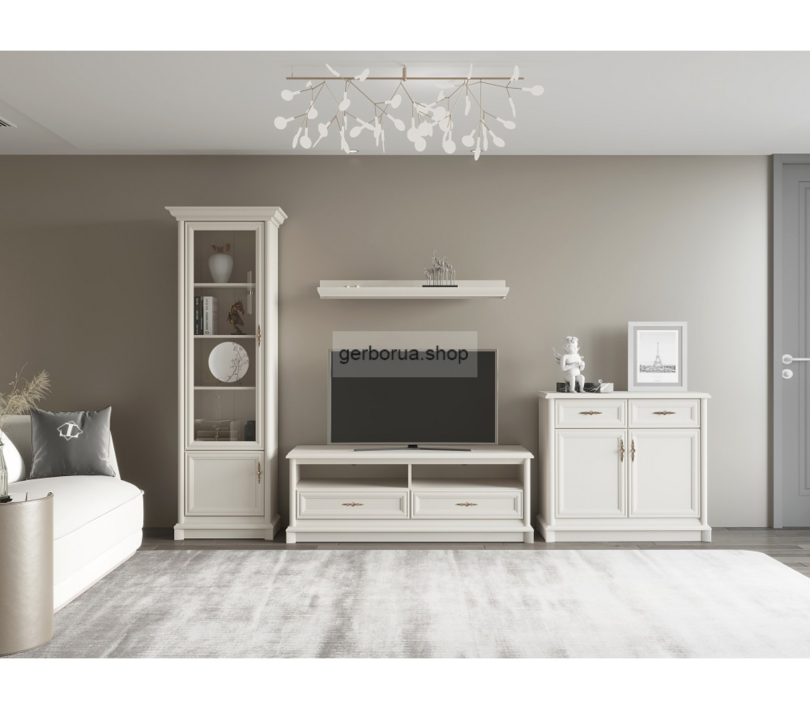 Набір меблів у вітальню Соната нью N100060 Кашемір Гербор (Gerbor) Україна Купить напрямую с фабрики